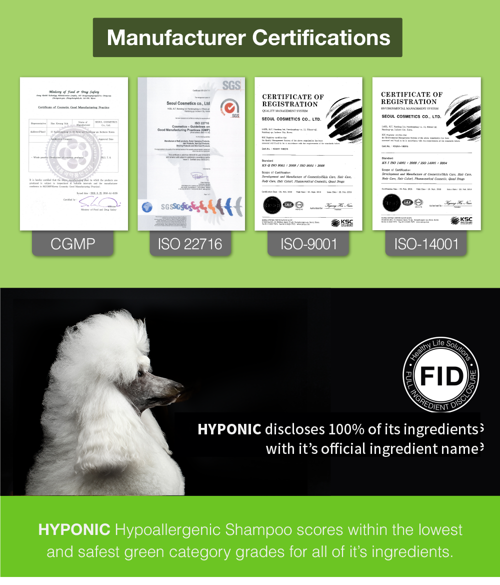 Hyponic Waterless Shampoo